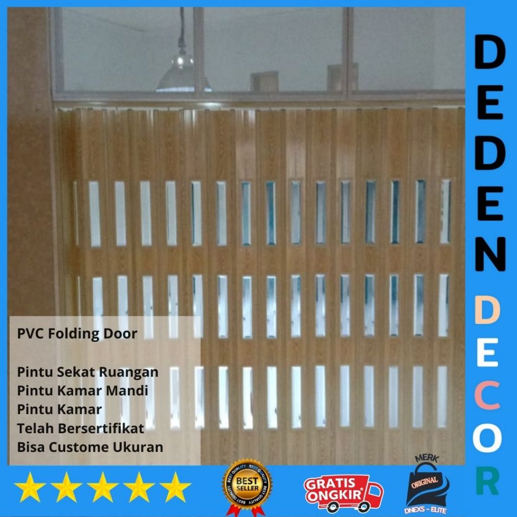 Jual Link pesanan khusus - Pintu sekat lipat sekat pvc / sekat pvc ...