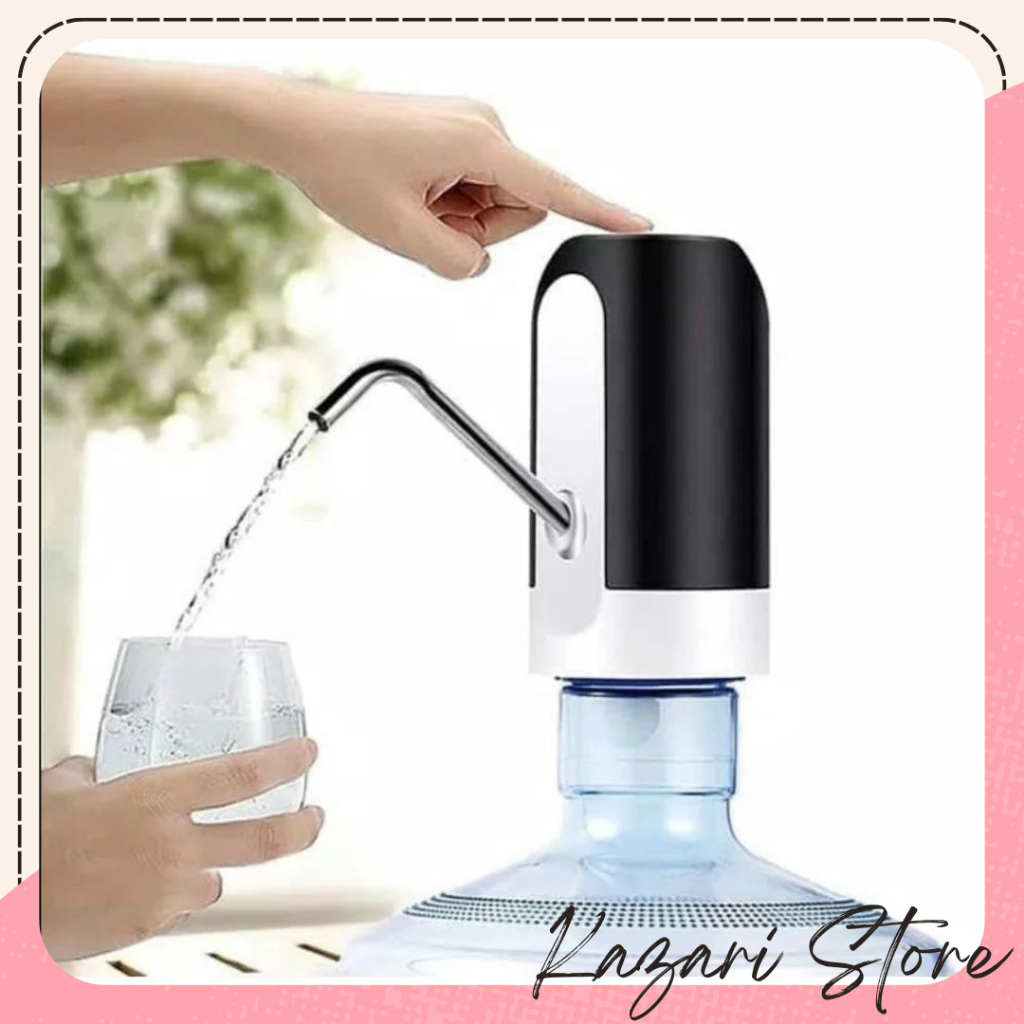 Jual KAZARI Pompa Galon Electric Water Dispenser Rechargeable | Shopee ...