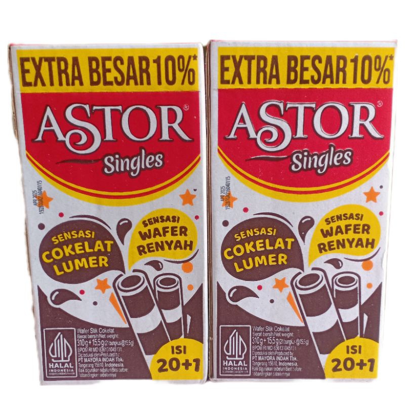 Jual Astor Singles Chocolate Box isi 20 kemasan baru | Shopee Indonesia
