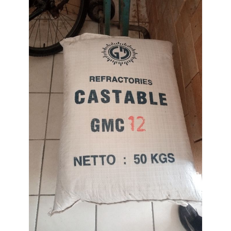 Jual SEMEN CASTABLE C-12, Eceran Per 1 kg, Khusus untuk COR ( bertahan ...