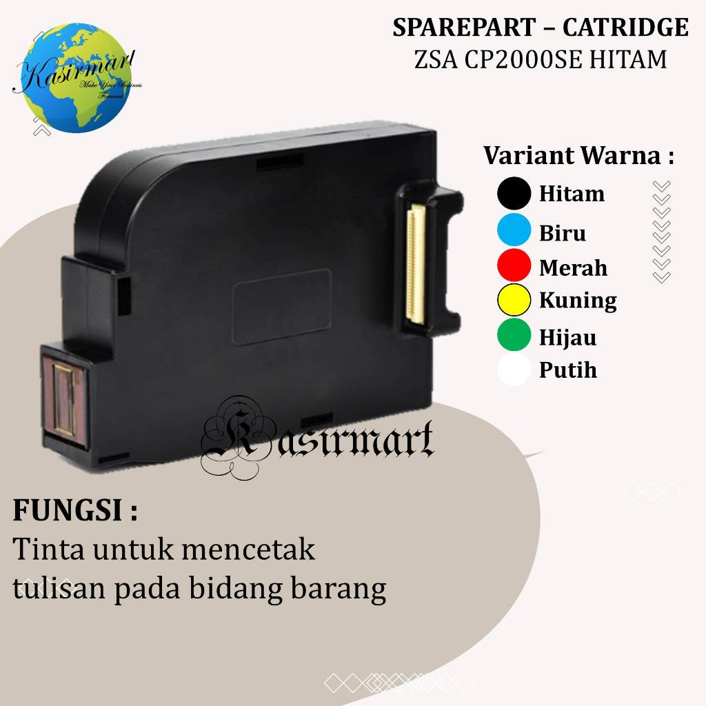 Jual Cartridge Mesin Printer Pencetak Expired Date ZSA CP 2000SE CP 6000PR HD1000 HD2000 HD3000 ...