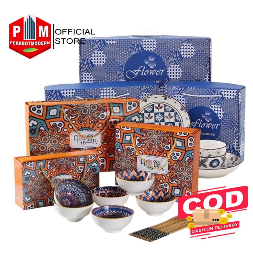 Jual Mangkok set Japanese Bowl Set premium / Mangkuk Gift Keramik ...