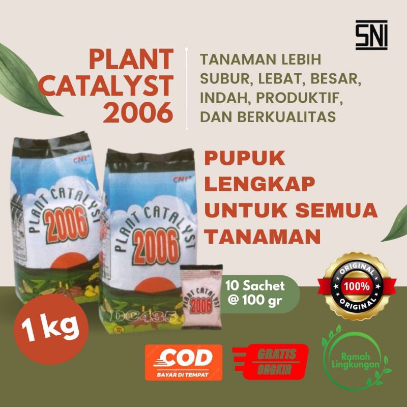 Jual Pupuk Plant Catalyst 2006 1 Kg Sachet (10 @100 g) | Shopee Indonesia
