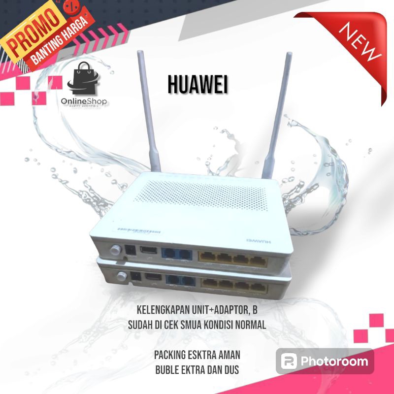 Jual Huawei Echolife Gpon Router Wifi HG8245A v2 Murah Berkulitas | Shopee Indonesia