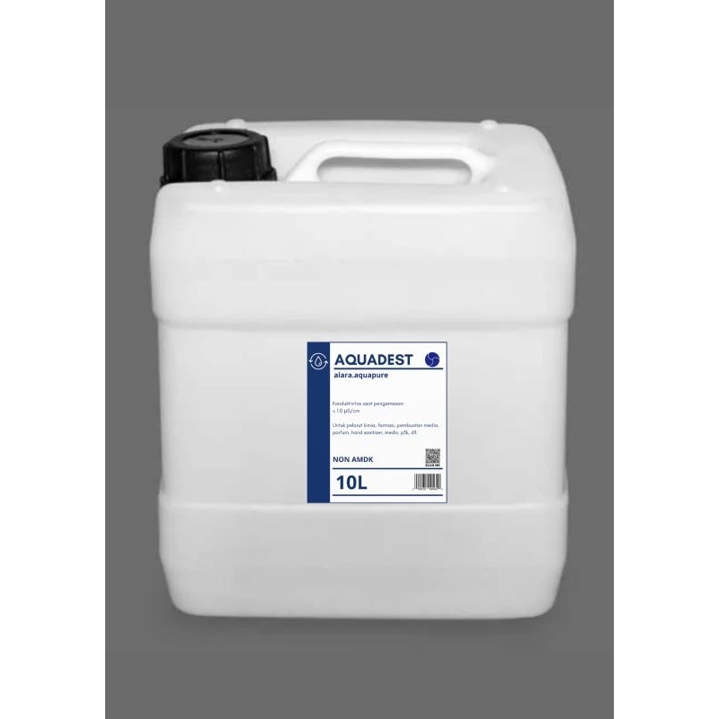 Jual AQUAPURE / Aquadest / Akuades / Distilled Water / Air Suling / Air ...