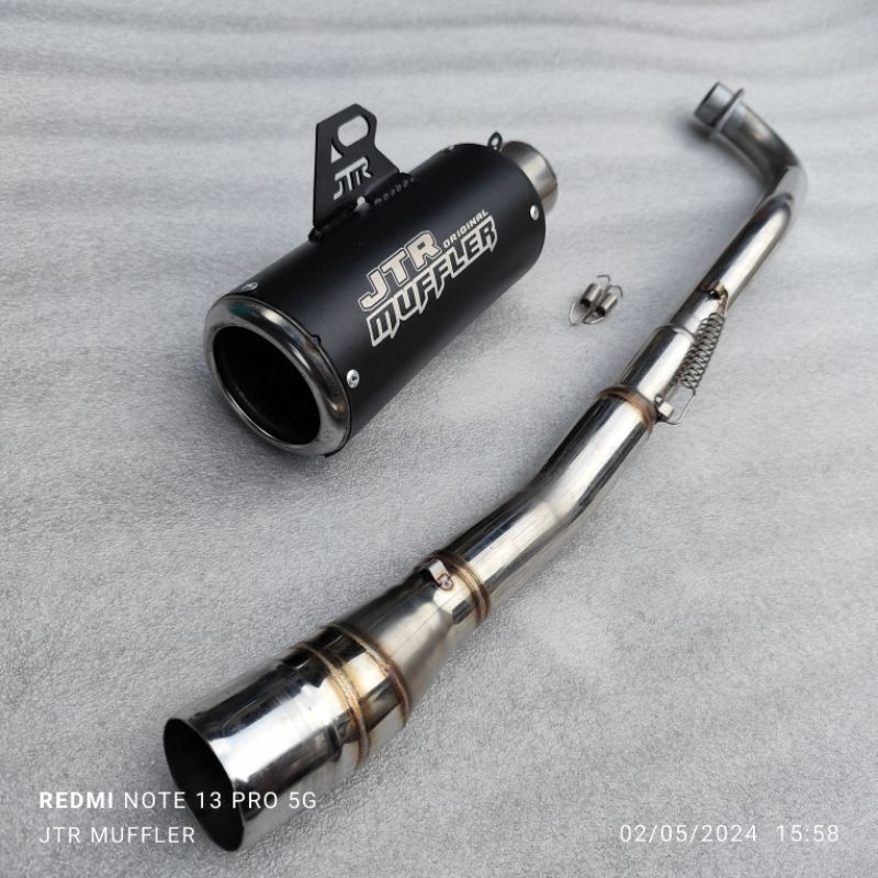 Jual knalpot jupiter z jupiter z1 supra x 125 knalpot original JTR ...