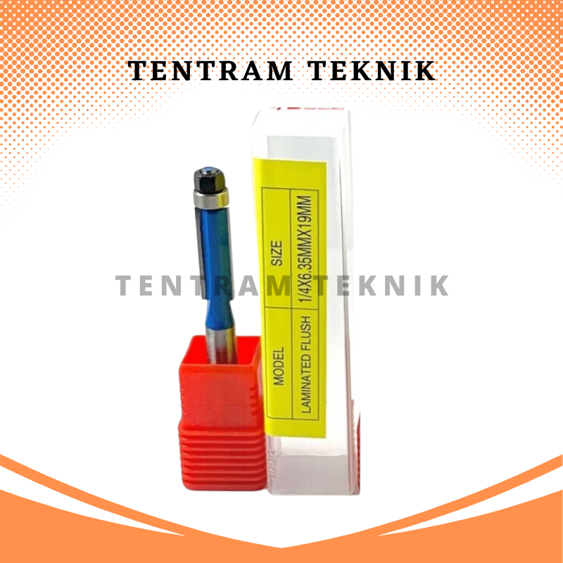 Jual Laminated Flush Trim 6mm AST / Mata Profil Flush Trim Bit 6 mm AST ...