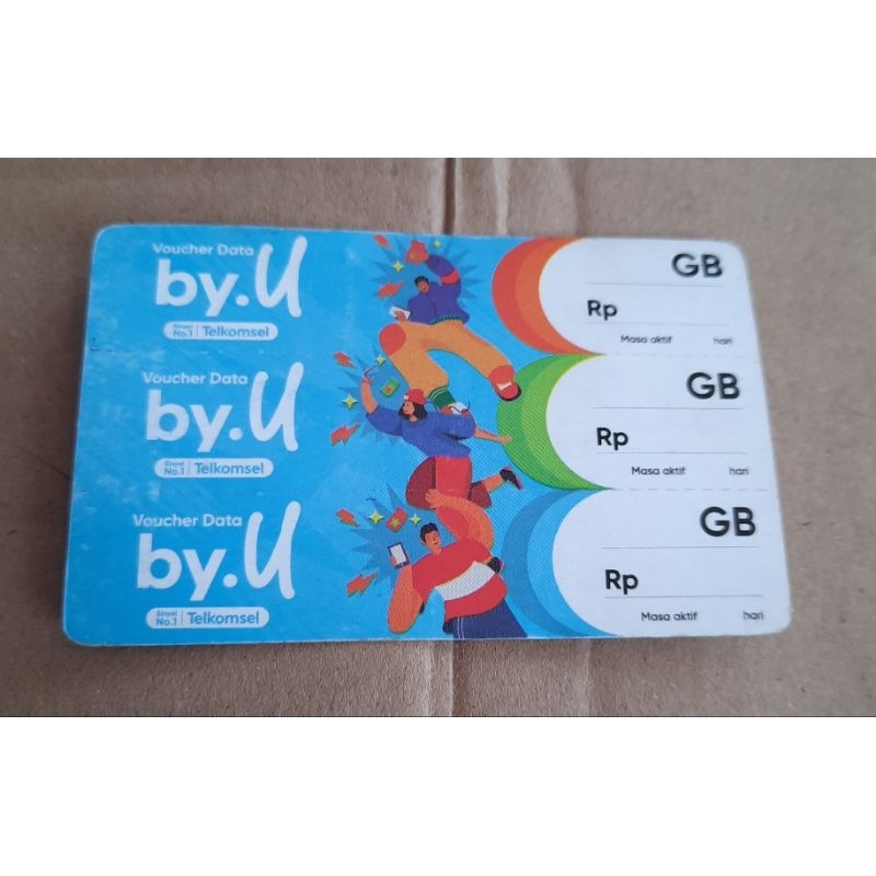 Jual voucher kosong ByU area Nasional EXP 30 September 2025 | Shopee ...
