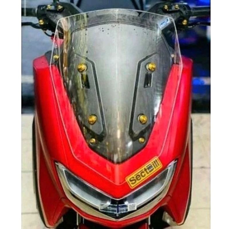 Jual Visor variasi winshield yamaha nmax new 2020 keatas model standar ...