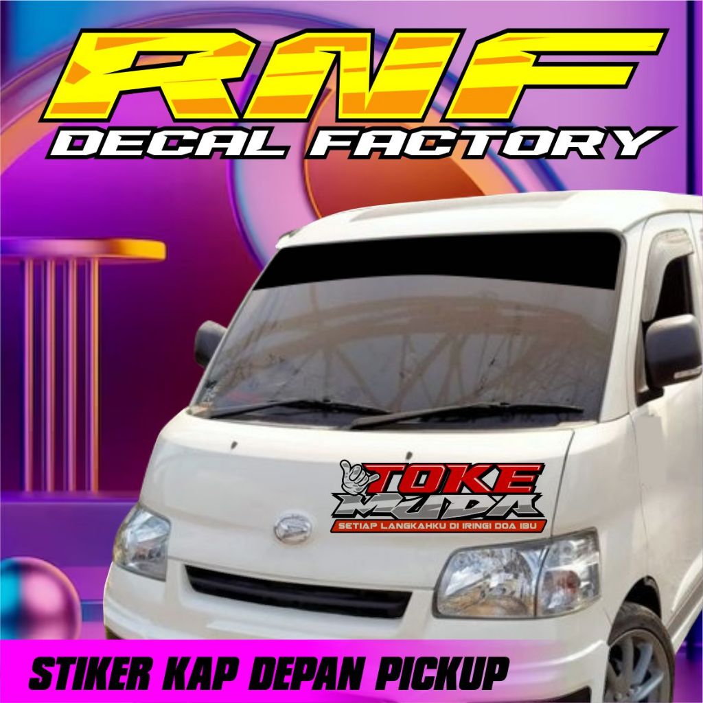 Jual STIKER DECAL KAP DEPAN,STIKER KATA KATA,STIKER GRANMAX CUSTOM ...