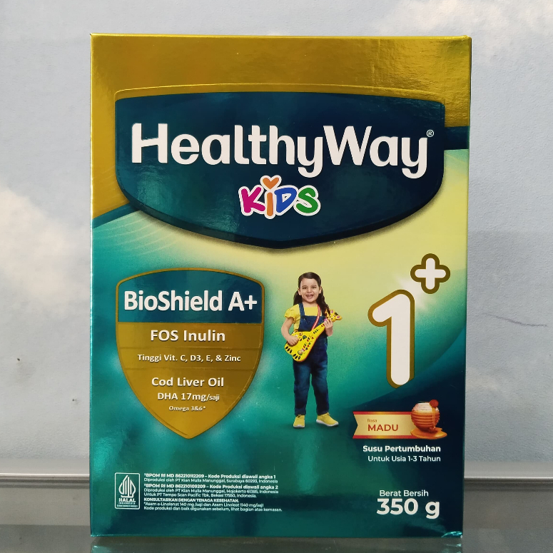 Jual HealthyWay Kids 1+ Madu 350g | Shopee Indonesia