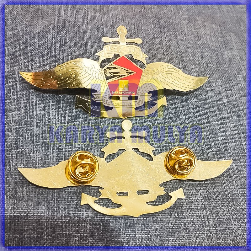 Jual Pin Wing Logo SAR Saka Dirgantara Full Logam Lencana Wing SAR Saka ...