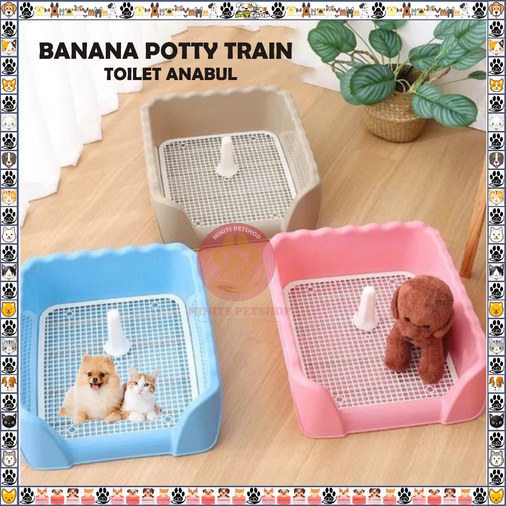Jual Minits | Banana potty train model M1, toilet pee tray, training ...