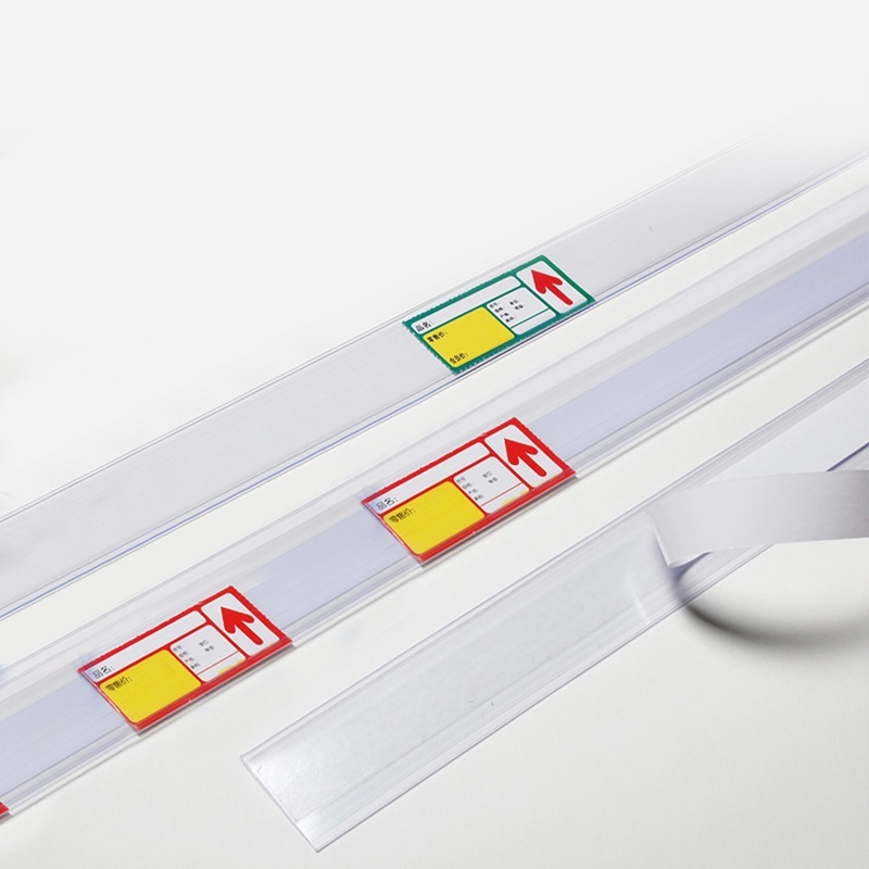 Jual 900×42 mm Klip Label Rak / Label Harga Akrilik / Pemegang Label ...