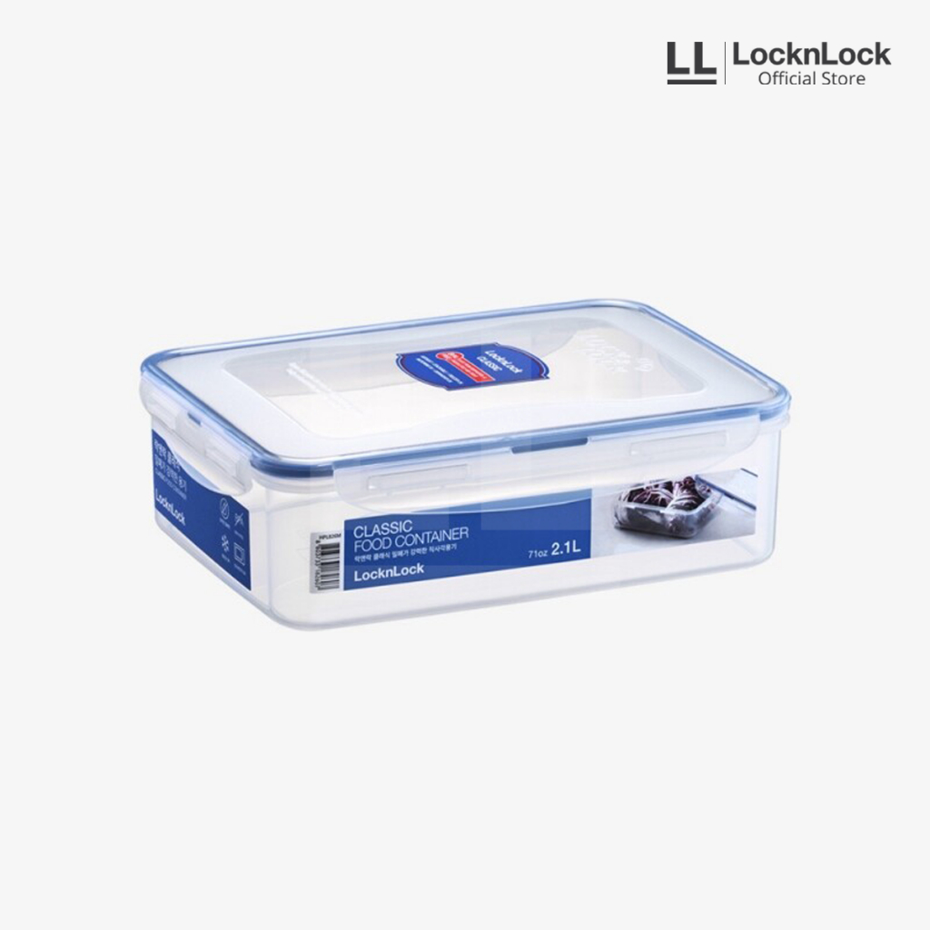 Jual LocknLock Classic Rectangular Kotak Makan 2.1L - HPL826M | Shopee ...