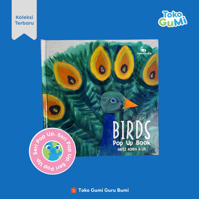 Jual Gurubumi Buku Pop Up Burung Birds Pop Up Book | Shopee Indonesia