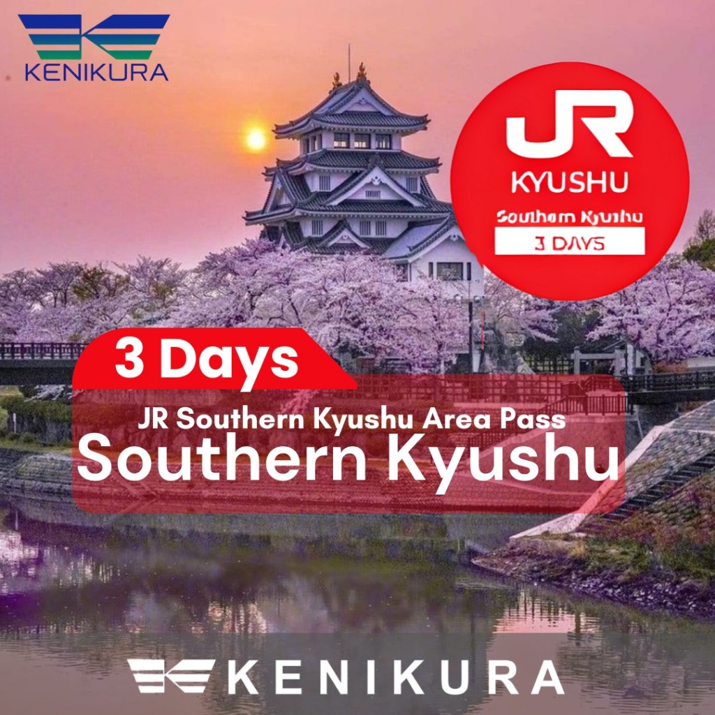 Jual JR Pass 3 Days Southern Kyushu Area Ticket Japan Rail Jepang ...