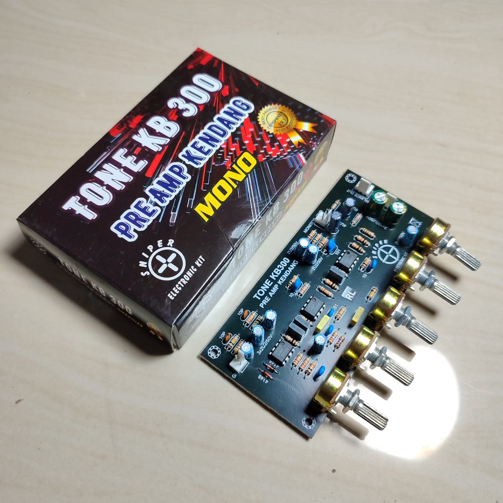 Jual Tone Control Mono Pre Amp Kendang Tone KB 300 | Shopee Indonesia