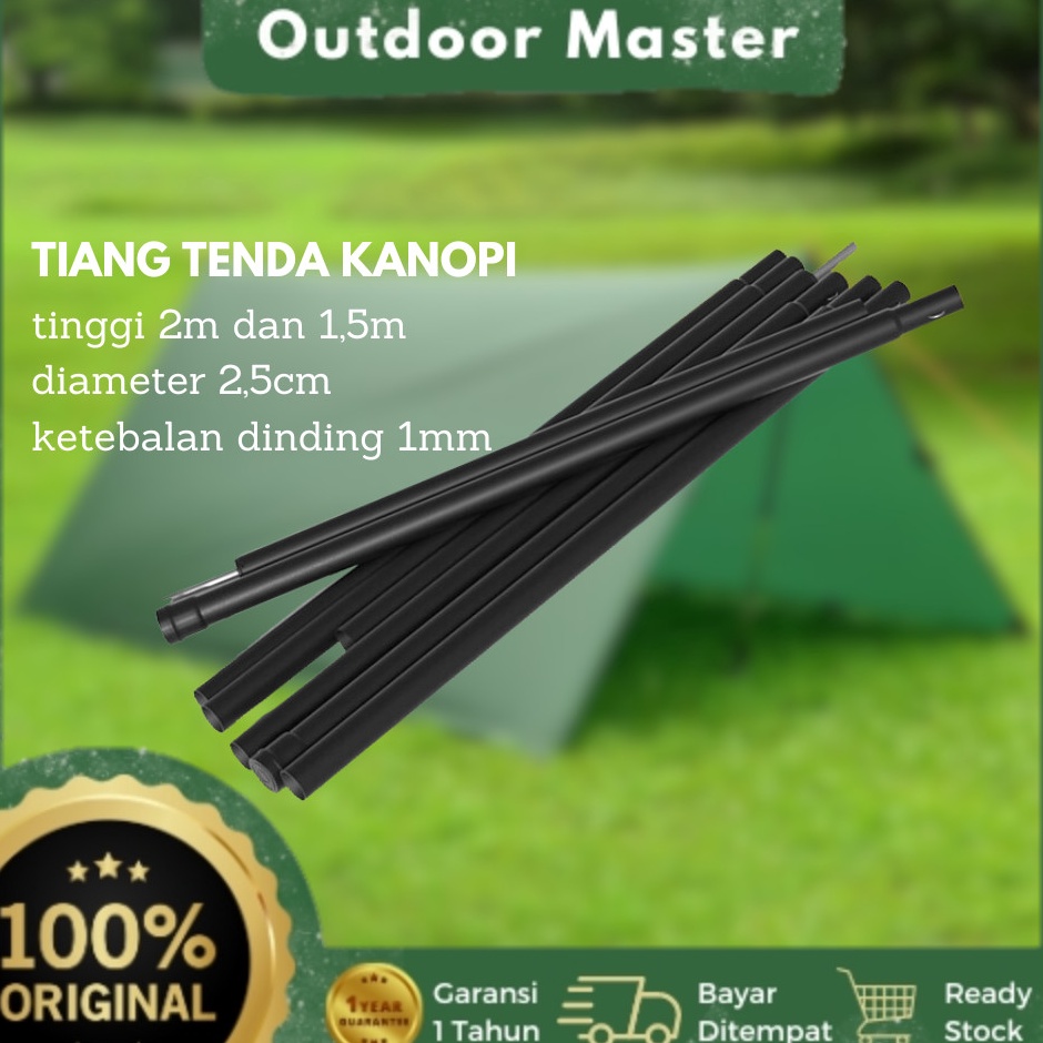 Jual Outdoor Master Tiang Tenda Frame Rangka Batang Tenda Fiber Fibre ...