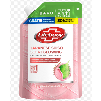 Jual LIFEBUOY Bodywash Japanese Shiso Mineral 400ml Sabun Cair | Shopee ...