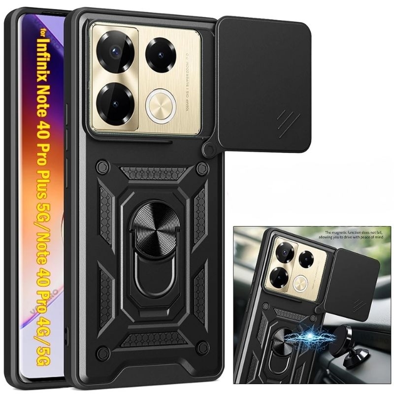 Jual Casing Infinix Note 40 / 40 PRO 4G 5G PRO PLUS Hard Case Ring ...