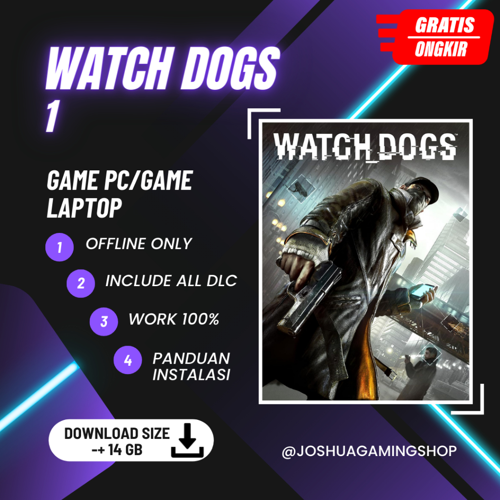 Jual Watch_Dogs - PC Game | Shopee Indonesia