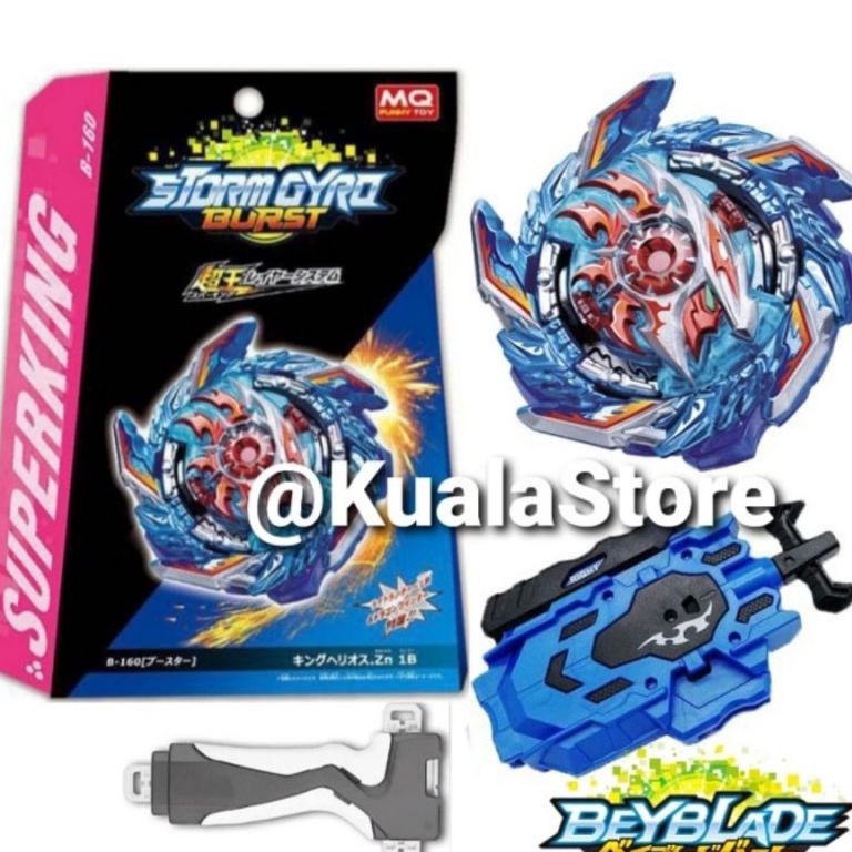 Jual KODE Q5K Beyblade Burst Superking Sparking Launcher King Helios ...
