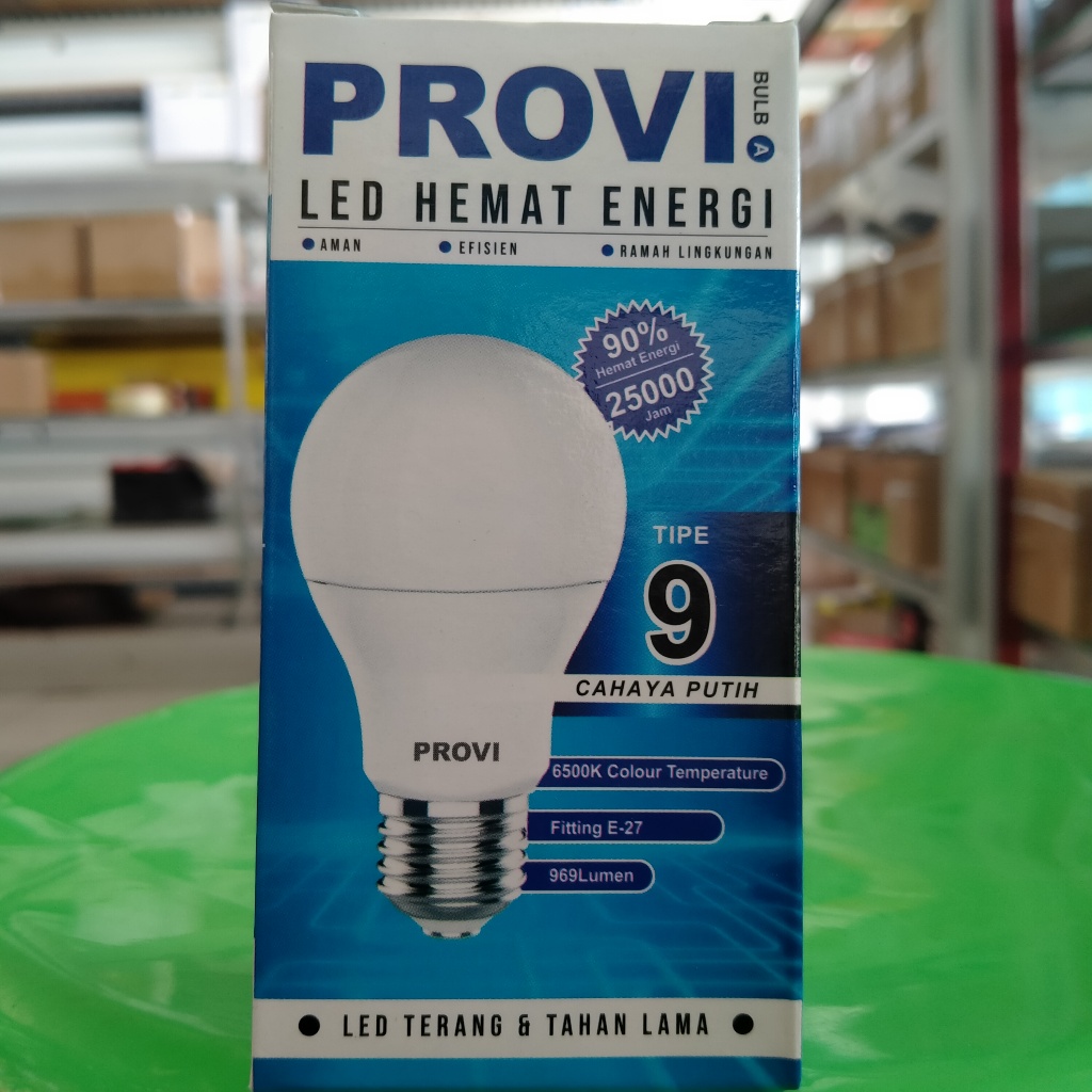 Jual LAMPU LED MURAH PROVI LED 9W | Shopee Indonesia