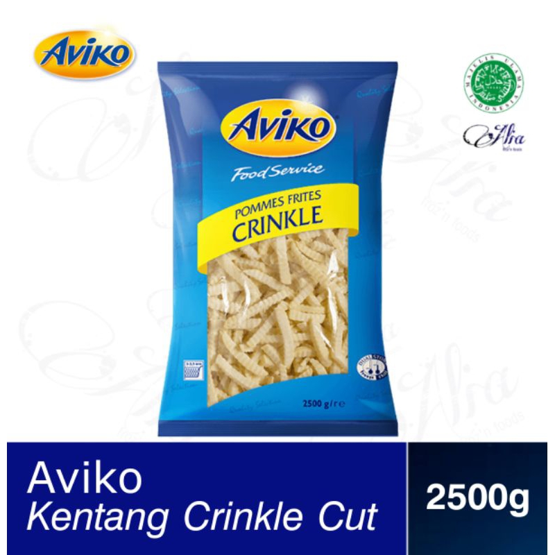 Jual Aviko Kentang Crinkle Cut Premium 2.5kg | Shopee Indonesia