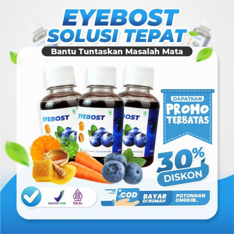 Jual Eyebost Madu Vitamin Mata Herbal Original Alami Ampuh Untuk ...