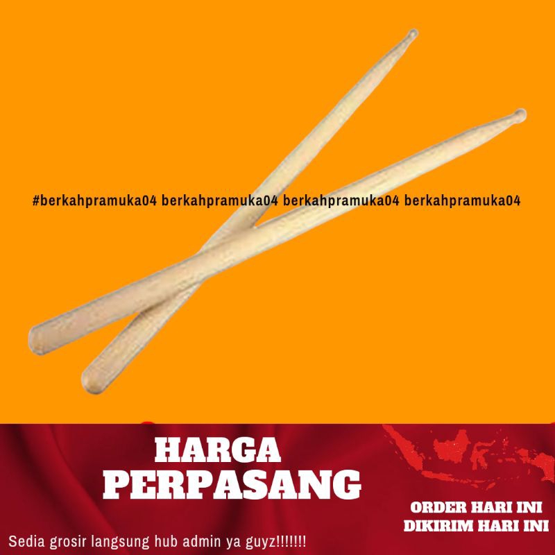 Jual [Perpasang] Tongkat semaphore semapor pramuka panjang 60 cm ...