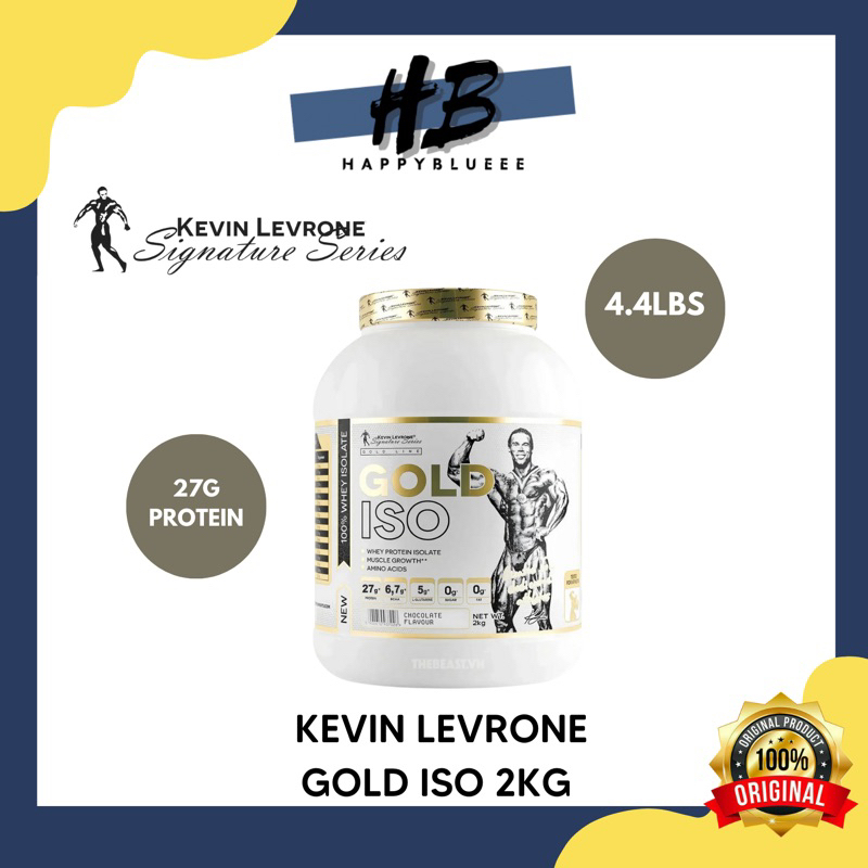 Jual KEVIN LEVRONE GOLD ISO 2KG 4.4LBS WHEY PROTEIN ISOLATE | Shopee ...