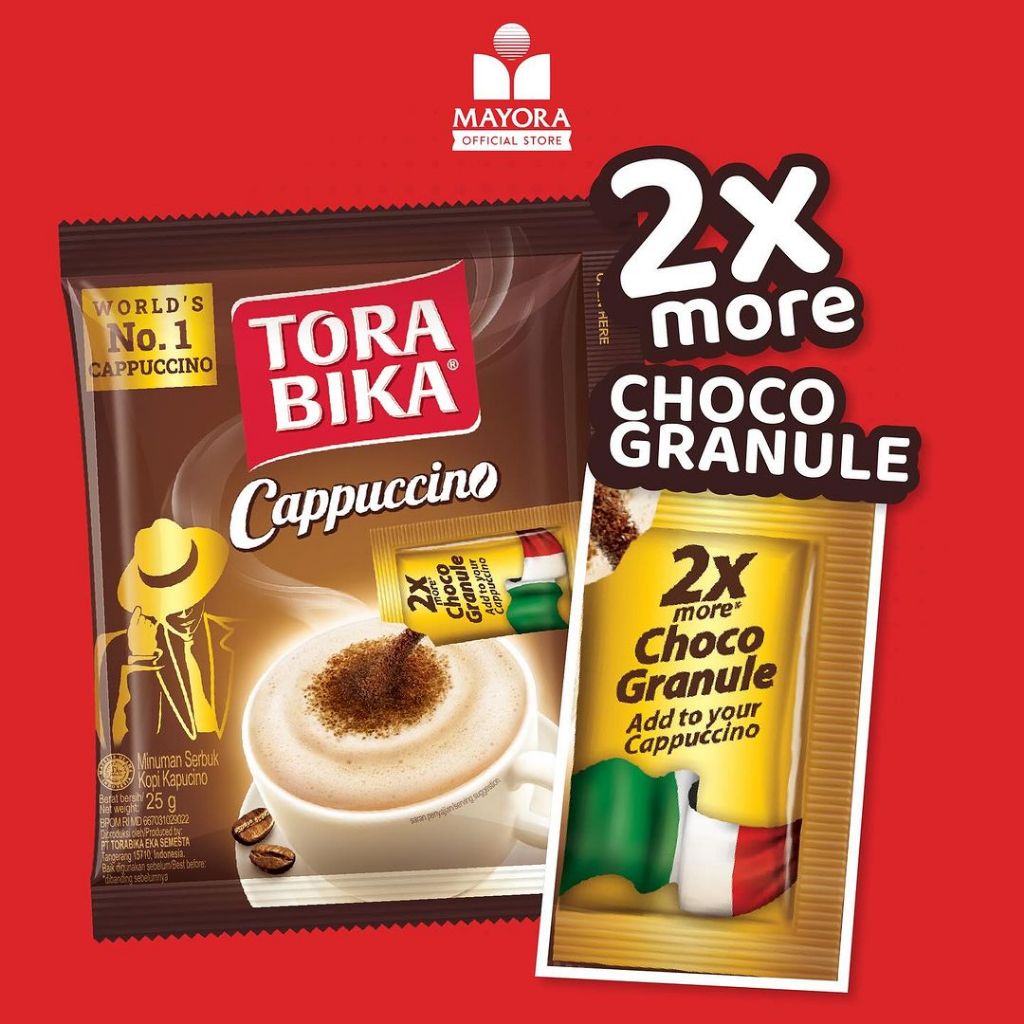 Jual Torabika Cappuccino Renceng Isi 10 Sachet x 25 Gr | Kopi ...