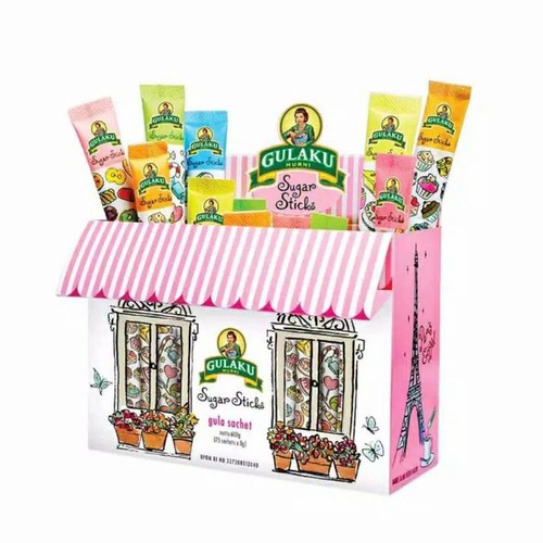 Jual Gulaku Stick Paris / Bali Isi 75's x 8gram | Shopee Indonesia