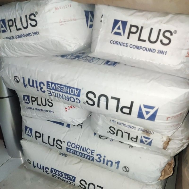 Jual APLUS Kompon Compound Cornish Gypsum eceran 1kg Khusus Kurir ...