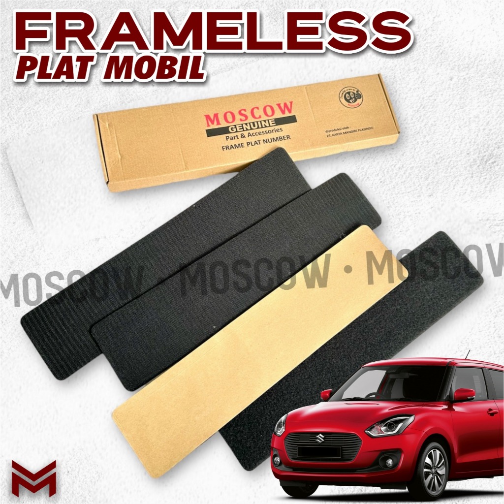 Jual FRAMELESS DUDUKAN PLAT NOMOR MOBIL SEPASANG PLUG AND PLAY MODEL ...