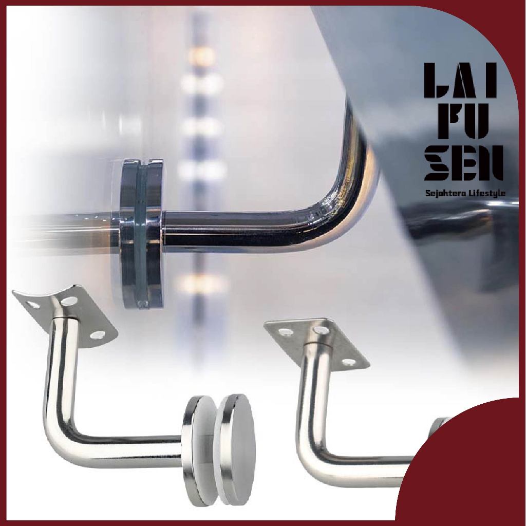 Jual Bracket Handrail Stainless / Konektor Hand Railing Stainless ...