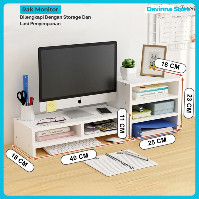 Jual Stand Laptop Meja Monitor Komputer Komputer Meja Belajar dengan ...