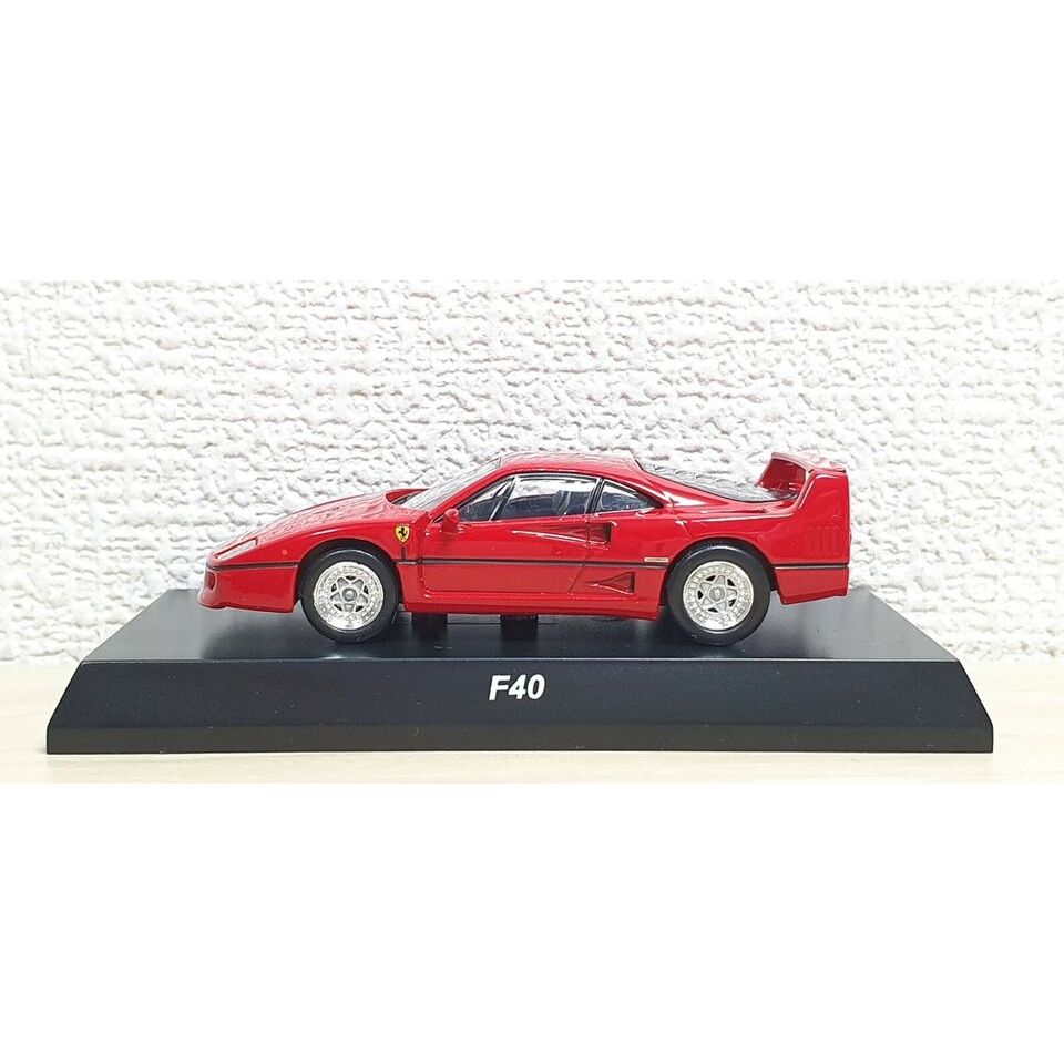 Jual 1/64 Kyosho FERRARI F40 RED diecast car model minicar koleksi (fr7 ...