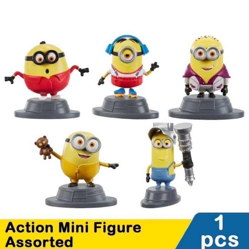 Jual Minion Action Mini Figure Assorted | Shopee Indonesia