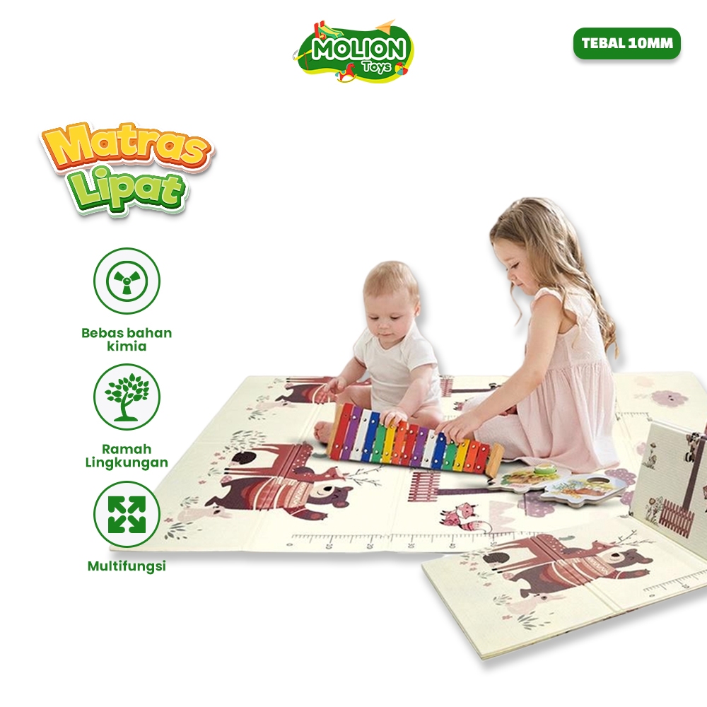 Jual 𝗠𝗢𝗟𝗜𝗢𝗡 𝗧𝗢𝗬𝗦 Playmat Bayi Karpet Lipat Playmate Matras Bayi Anak ...