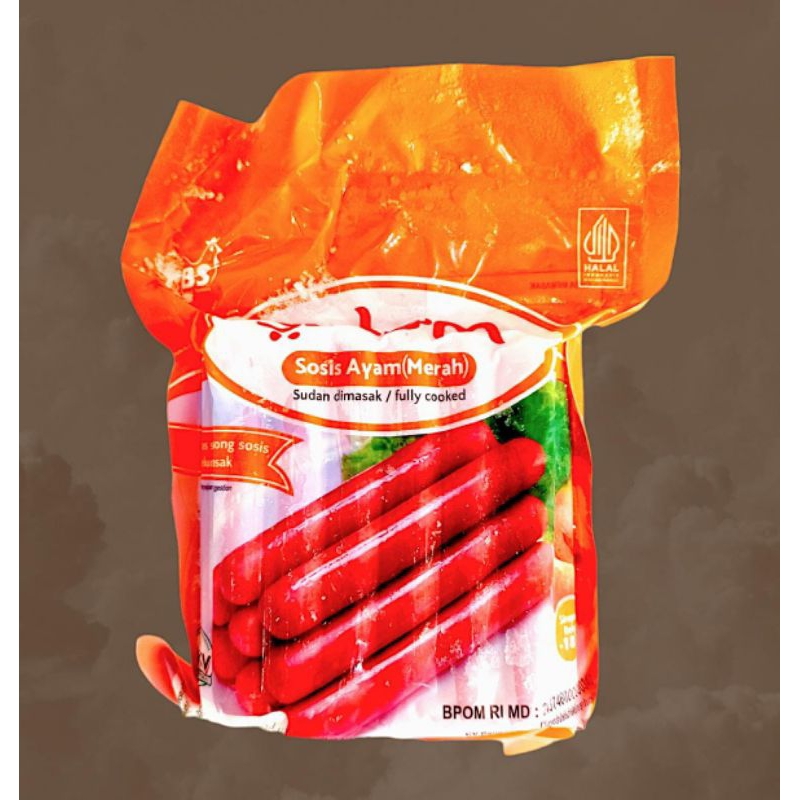 Jual Salam Sosis Ayam Merah 500g | Shopee Indonesia