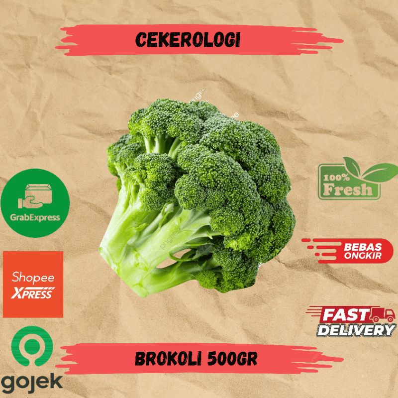 Jual Brokoli 500gr / Brokoli / Brokoli Fresh Berkualitas / JABODETABEK ...