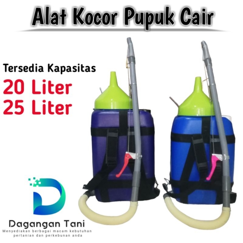 Jual Alat Kocor Pupuk Cair Jurigen Kapasitas 20 & 25 liter Jerigen ...