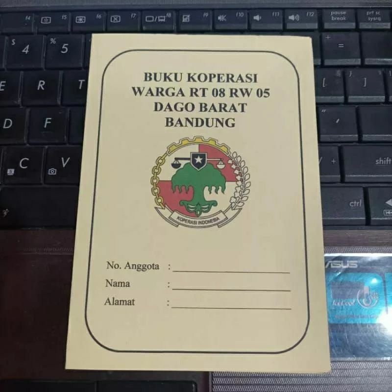 Jual BUKU KOPERASI CUSTOM MURAH A5 SAMPUL BC (160 GSM) | Shopee Indonesia