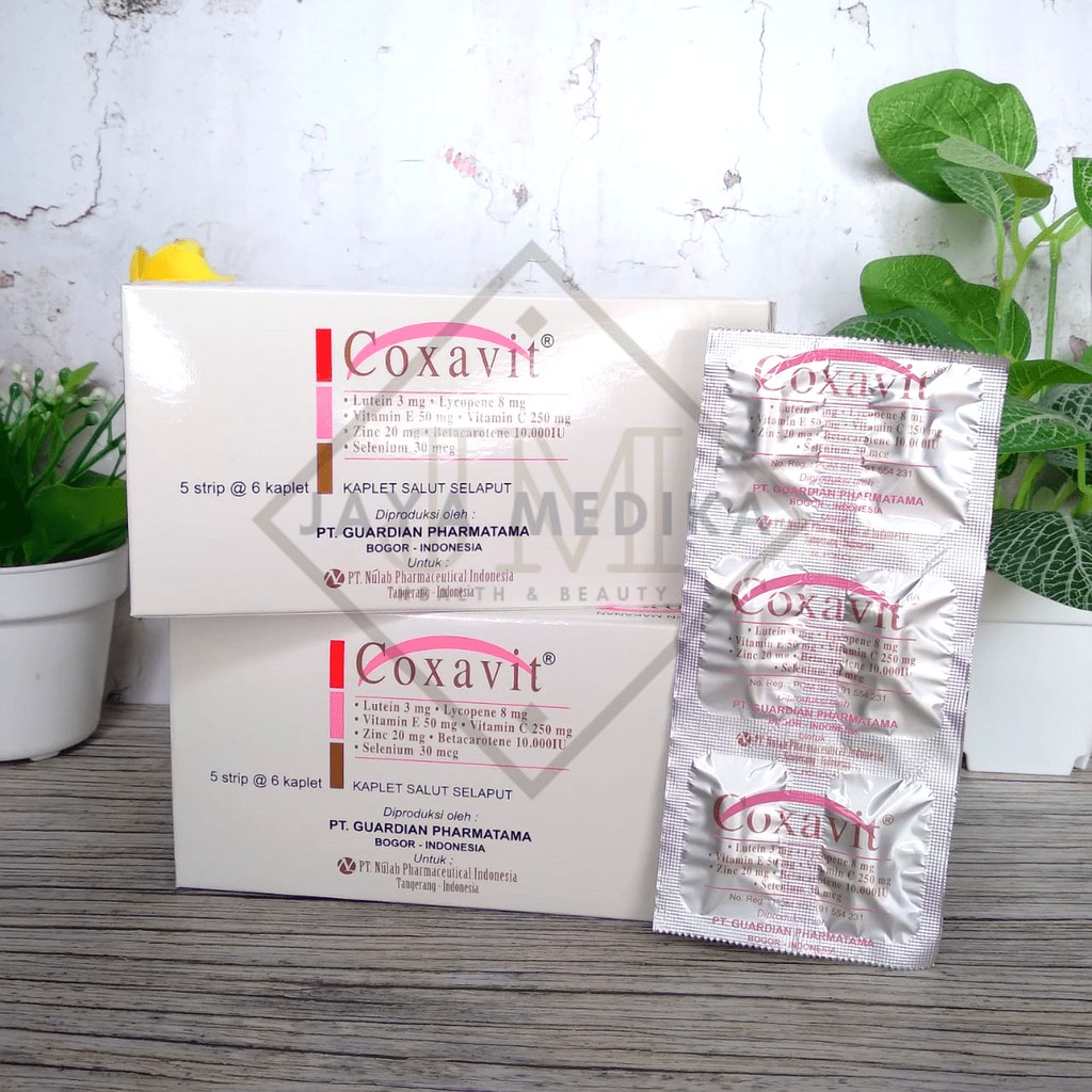 Jual Coxavit Multivitamin - Vitamin Mata/Antioksidan | Shopee Indonesia