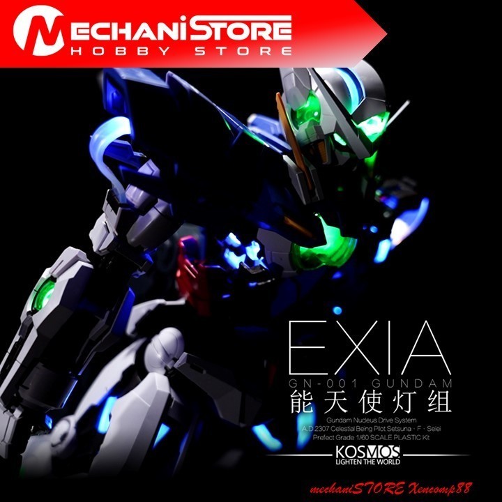 Jual KOSMOS Led PG Exia Gundam Led set effect gunpla efek led set ...