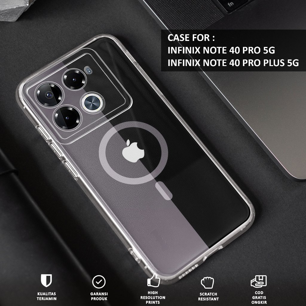 Jual Case INFINIX NOTE 40 PRO 5G - Casing INFINIX NOTE 40 PRO PLUS 5G Motif MAGSAFE - Softcase ...