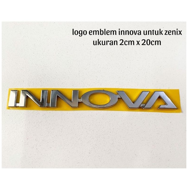 Jual logo emblem innova zenix chrome | Shopee Indonesia