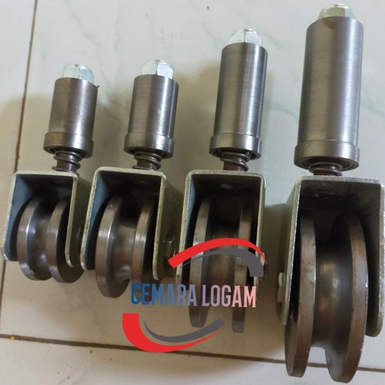 Jual KODE X92C RODA sliding besi super as pintu pagar besi stenlis ...